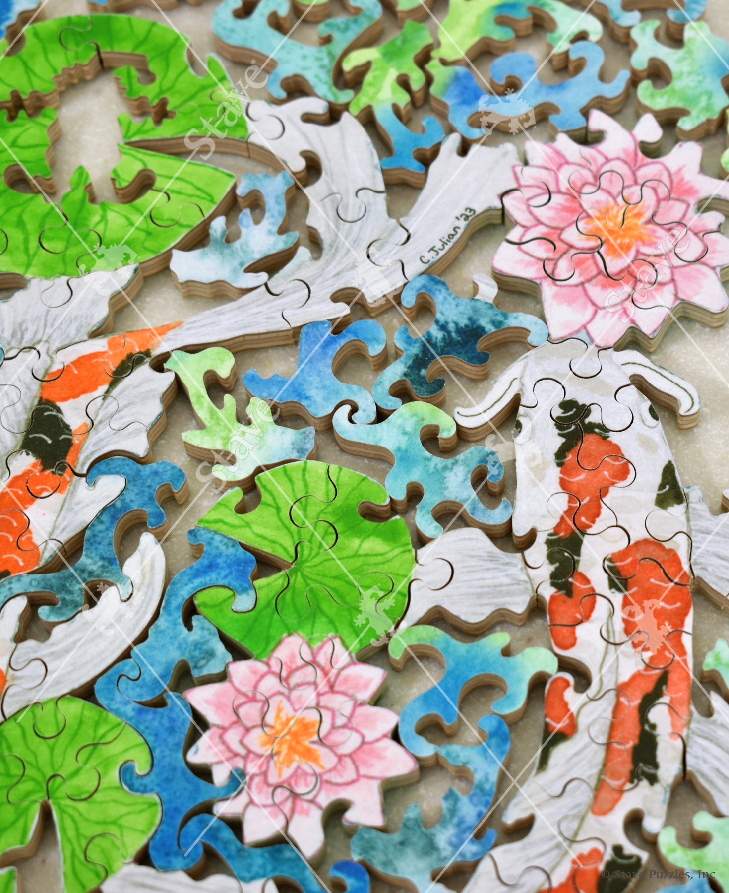 Handmade Wooden Jigsaw Puzzles from Stave Puzzles