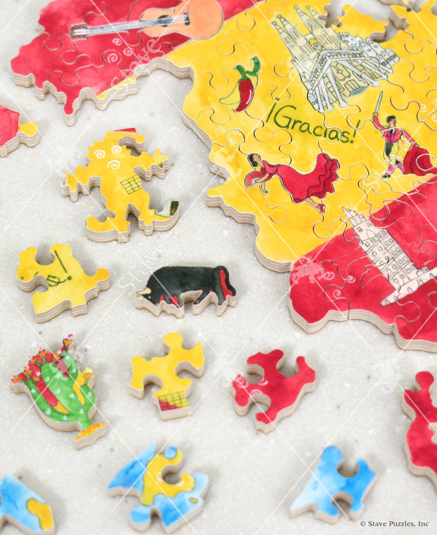 Handmade Wooden Jigsaw Puzzles from Stave Puzzles