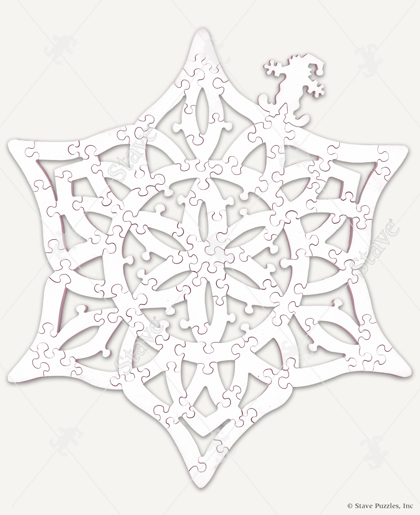 Snowflake VII Jigsaw Puzzle | Stave Puzzles
