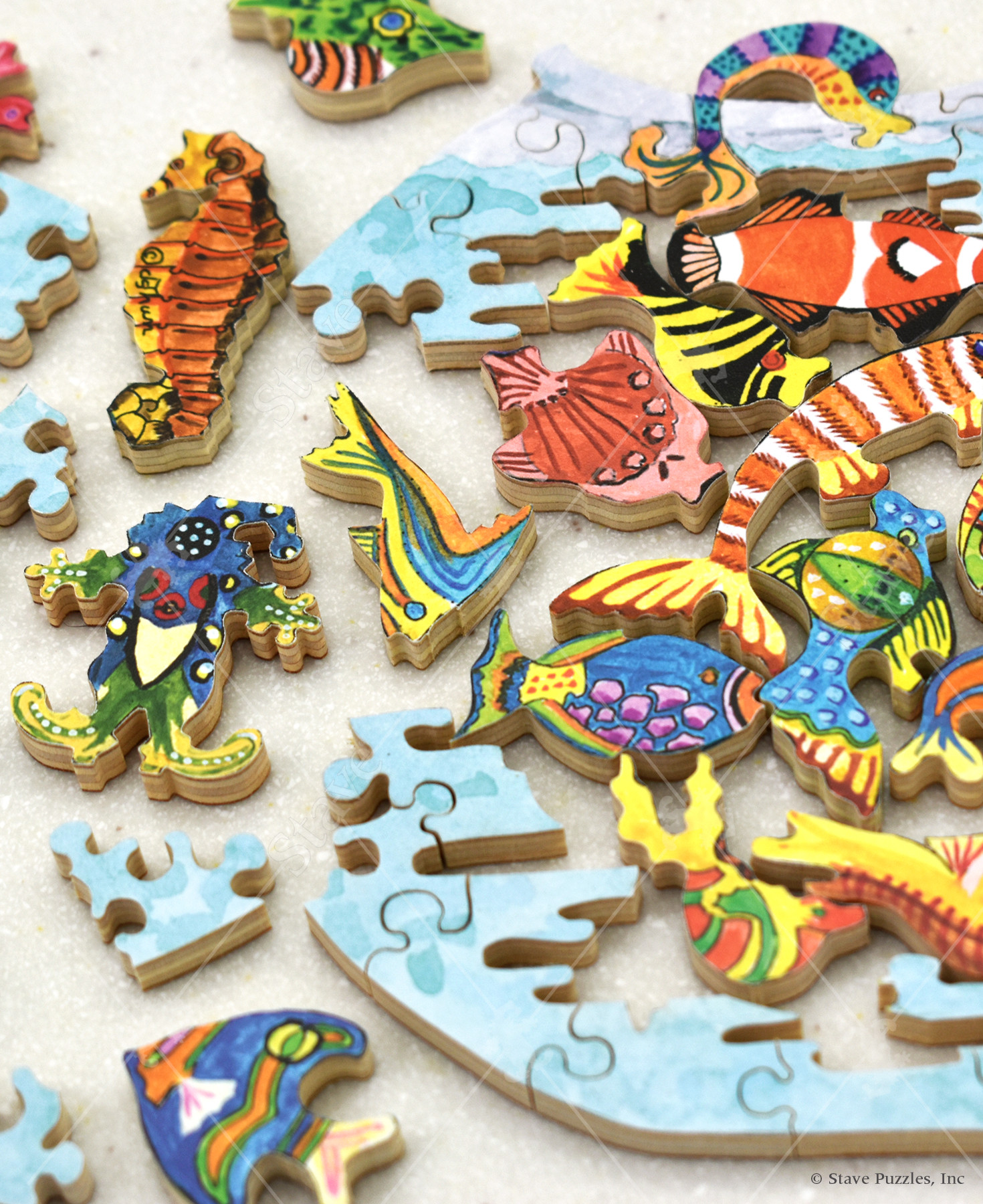 Handmade Wooden Jigsaw Puzzles from Stave Puzzles
