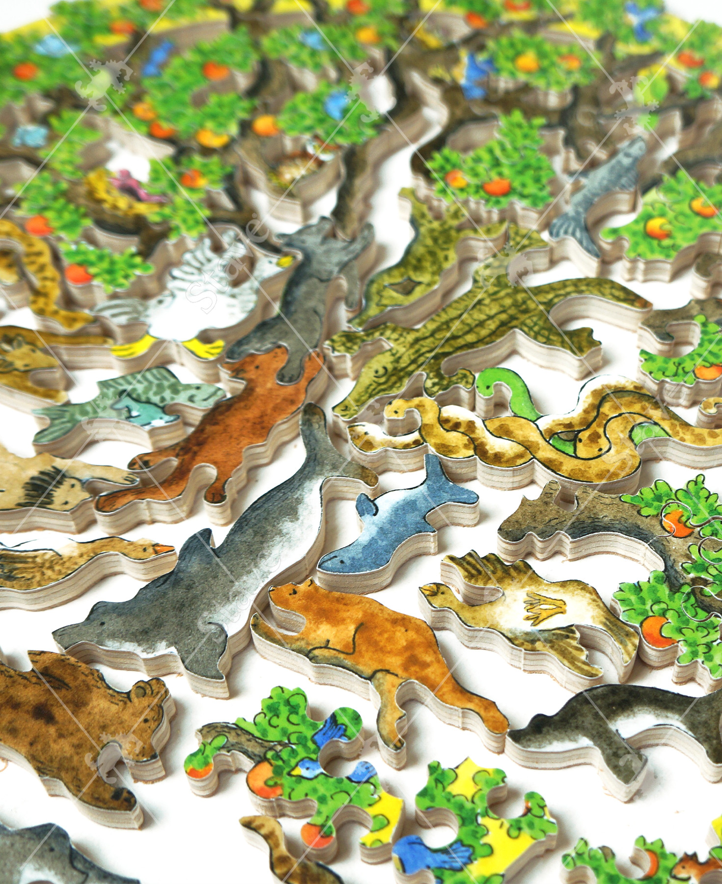 Handmade Wooden Jigsaw Puzzles from Stave Puzzles