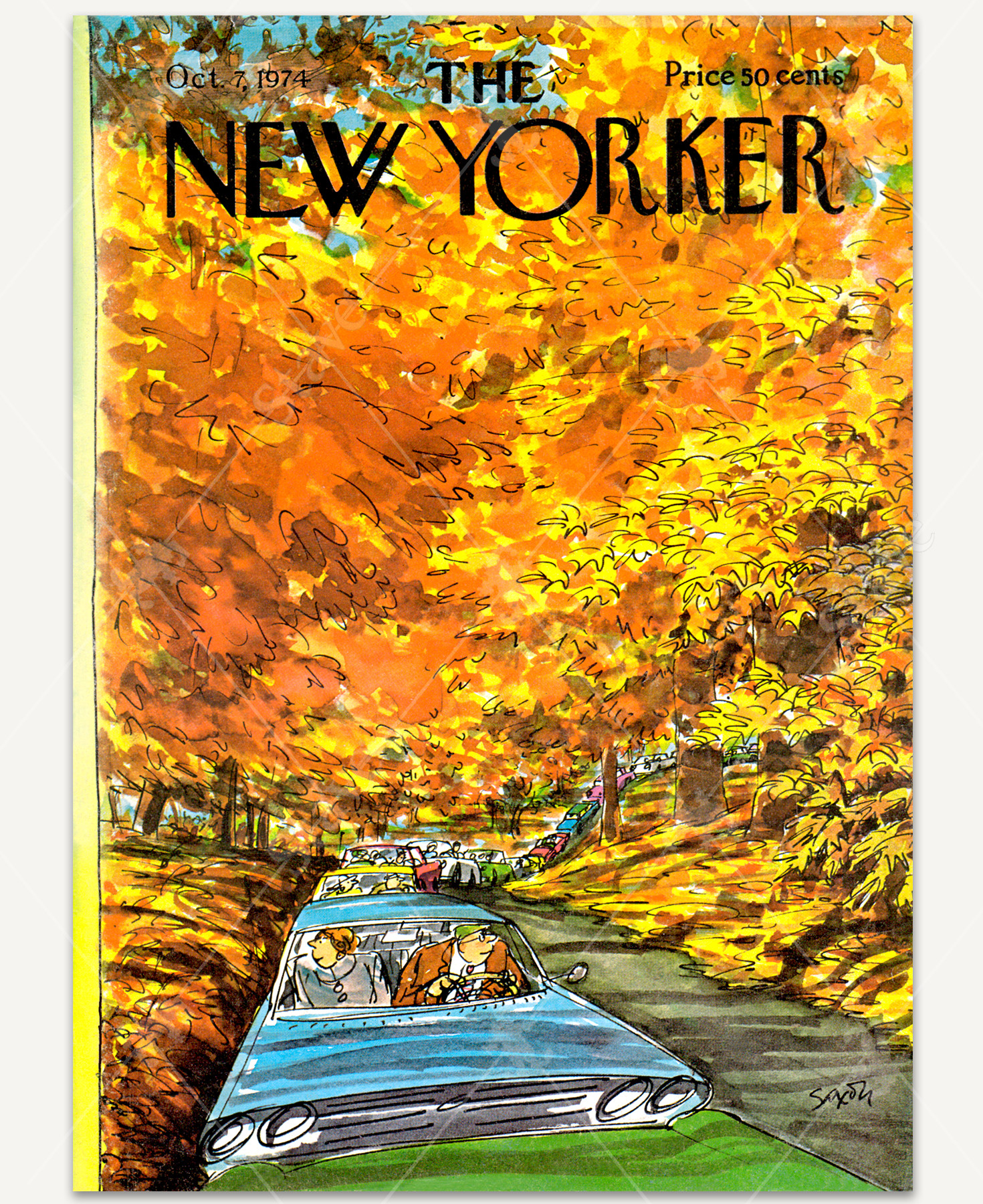 October 7, 1974, a traditional puzzle - Stave Puzzles