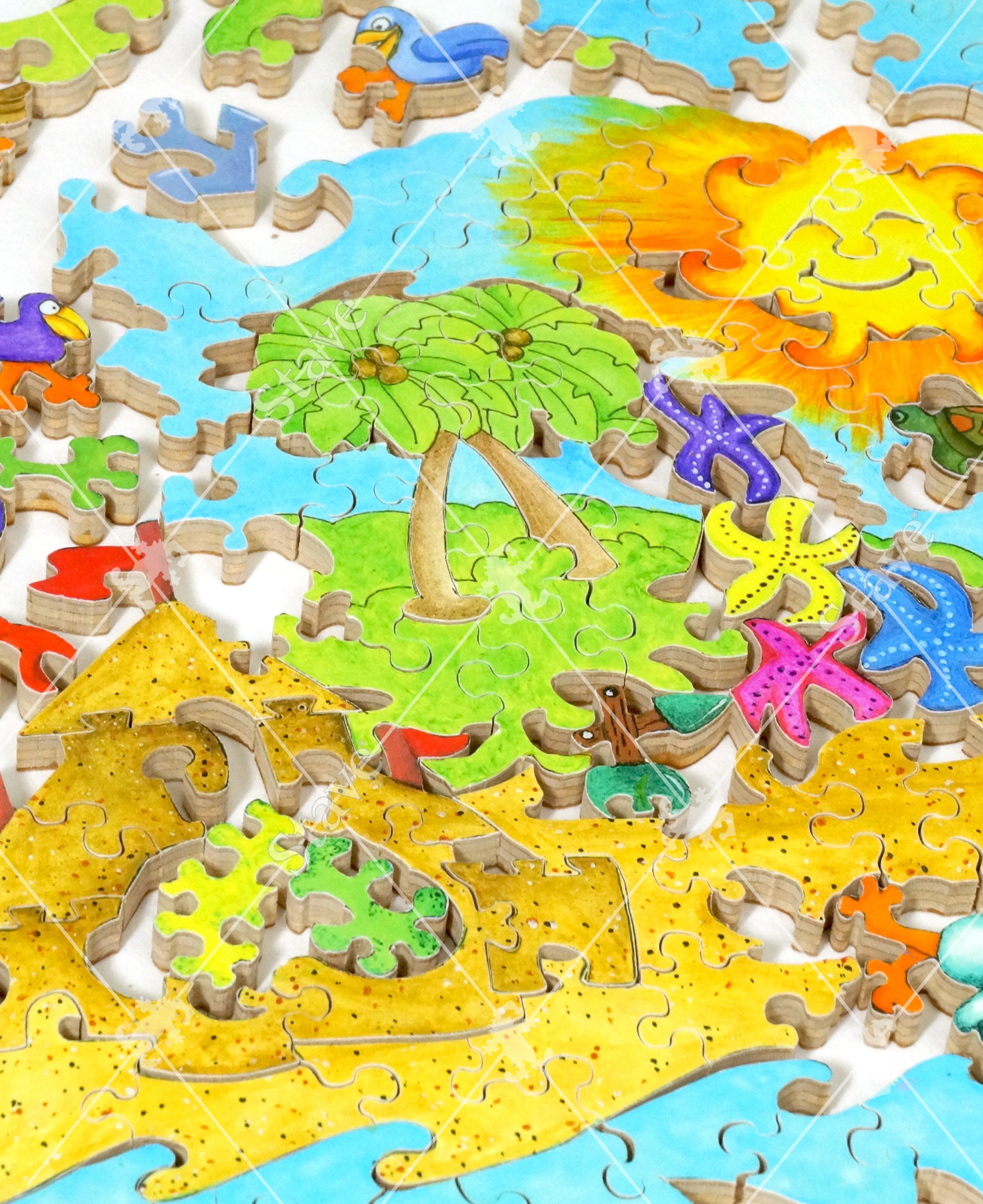 Handmade Wooden Jigsaw Puzzles from Stave Puzzles