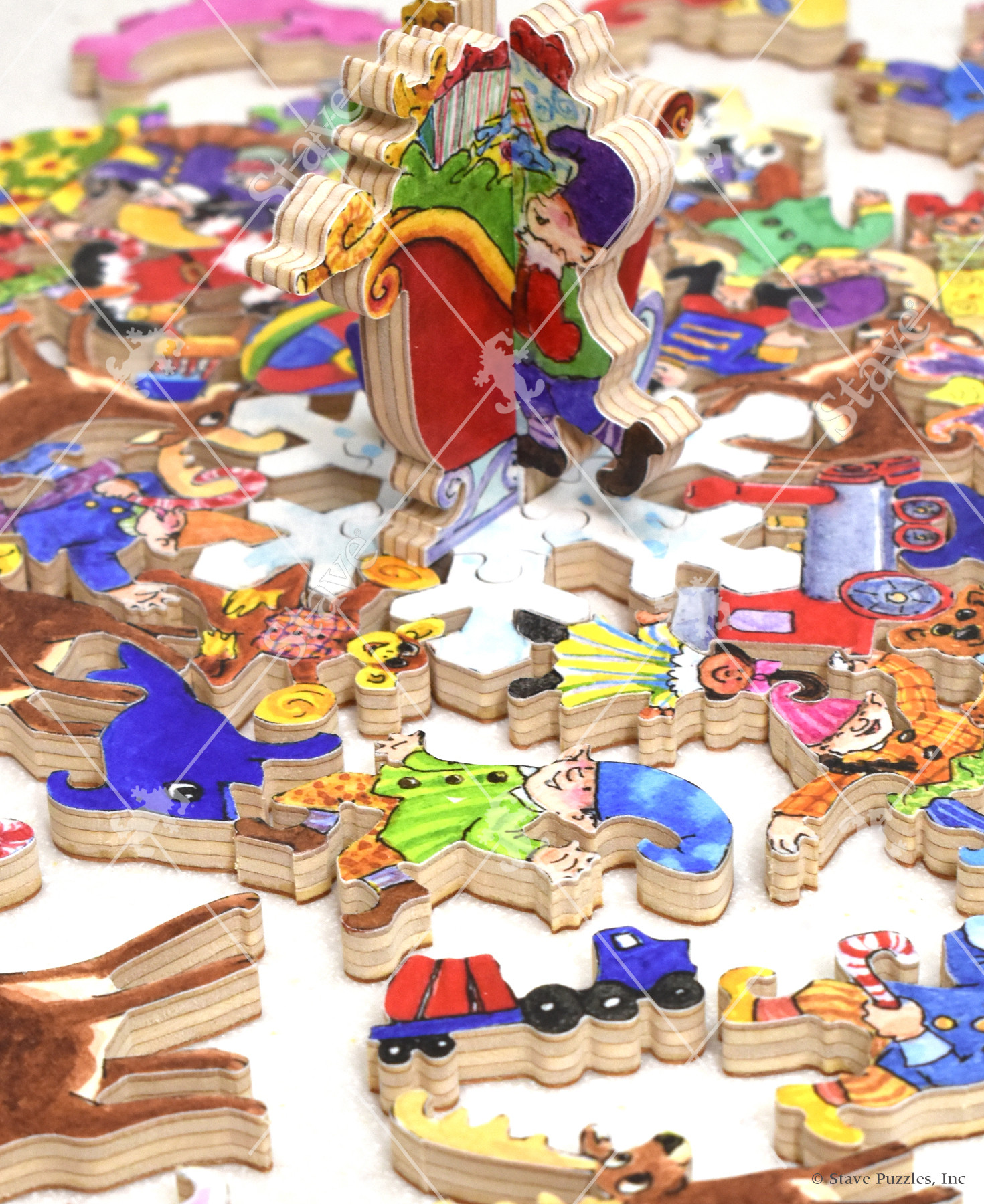 Handmade Wooden Jigsaw Puzzles from Stave Puzzles