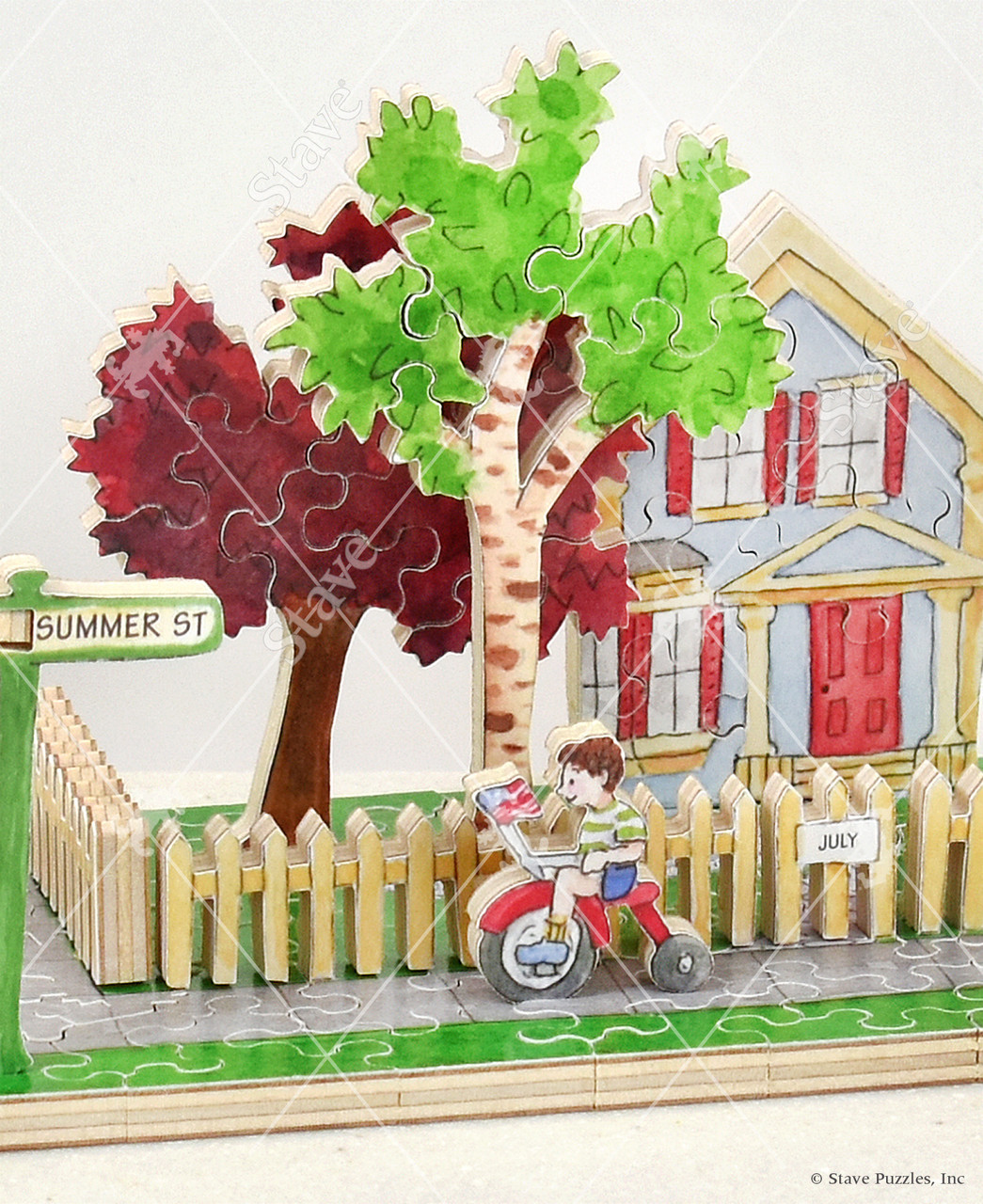 Handmade Wooden Jigsaw Puzzles from Stave Puzzles