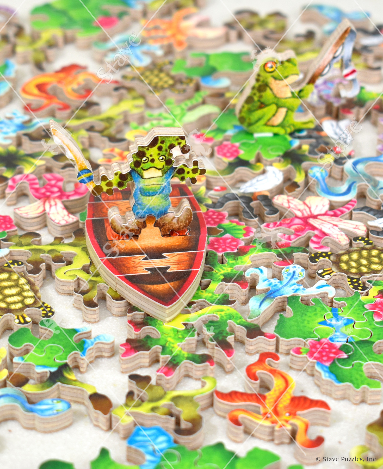 Wooden Animal Jigsaw Puzzles | Stave Puzzles