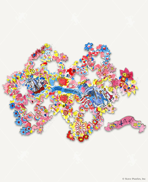 July 4, 1987, Limited Edition Jigsaw Puzzle | Stave Puzzles