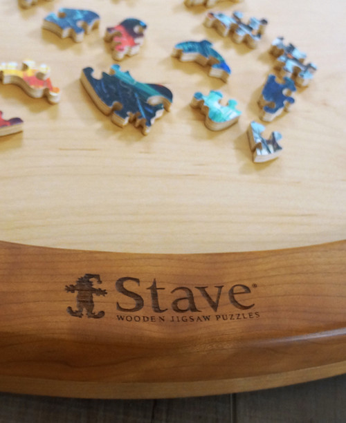 Stave Spinning Puzzle TableTop, a boards & boxes puzzle - Stave Puzzles