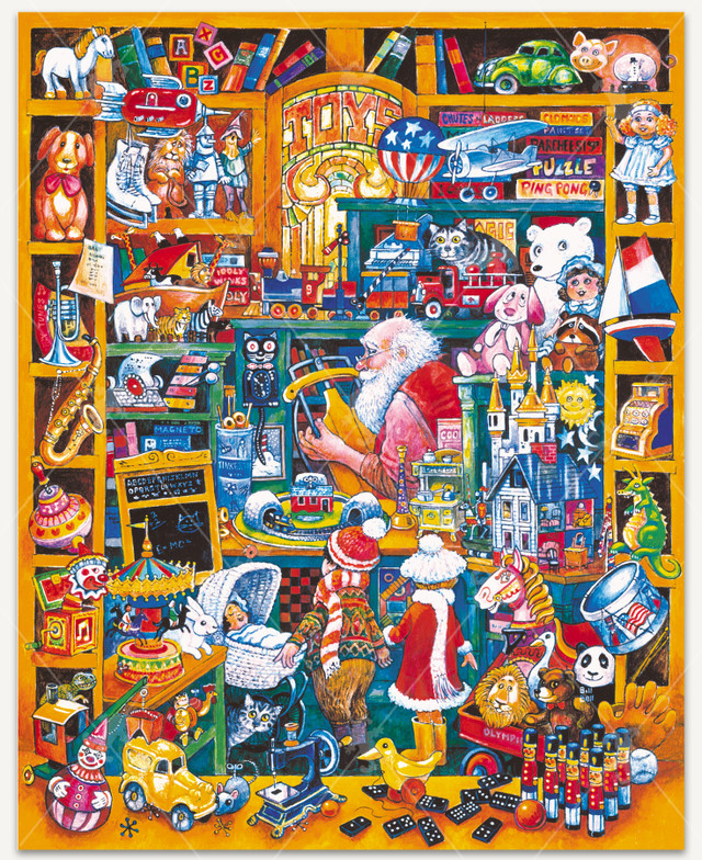 Toy Man Jigsaw Puzzle | Stave Puzzles