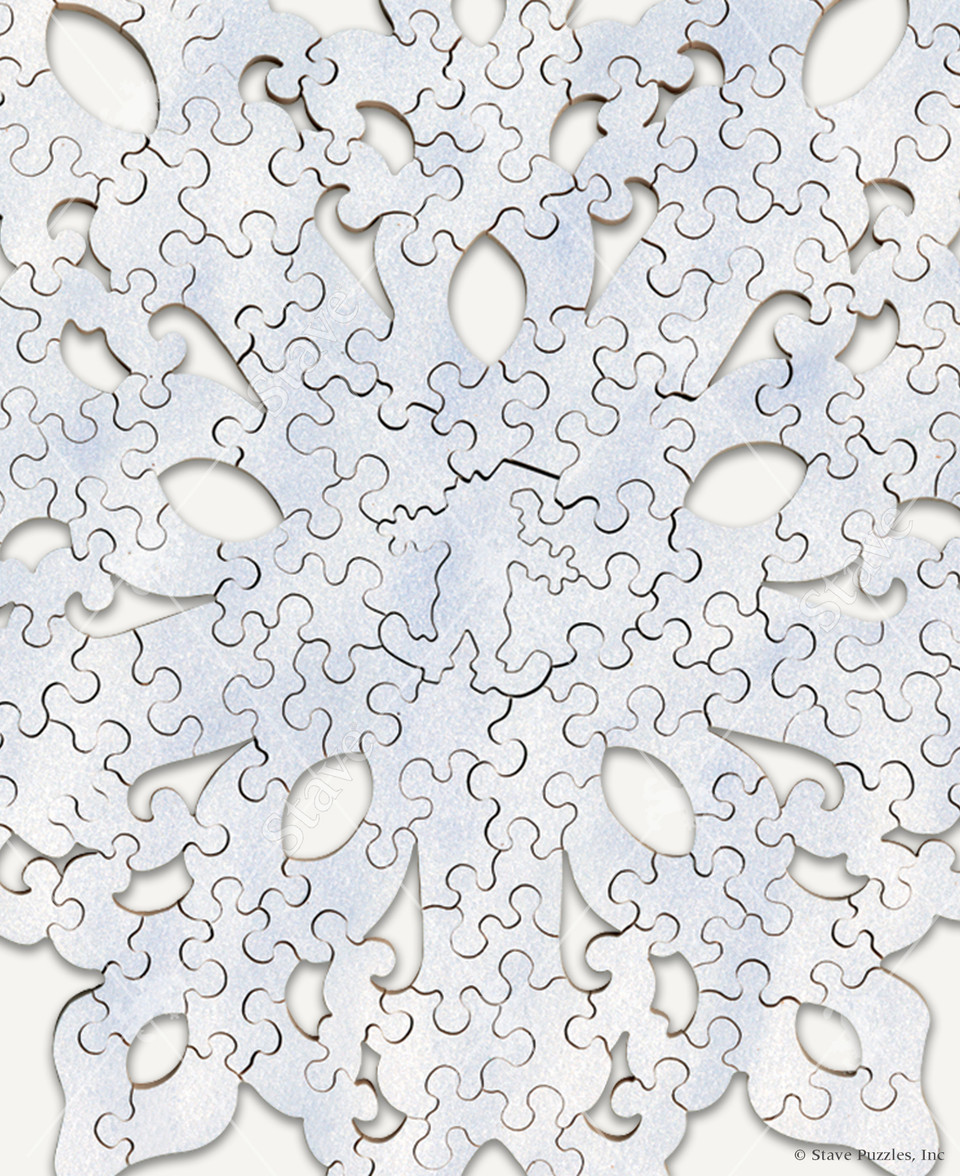 Snowflake VII Jigsaw Puzzle | Stave Puzzles