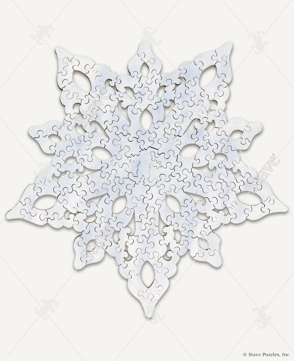 Snowflake VII Jigsaw Puzzle | Stave Puzzles