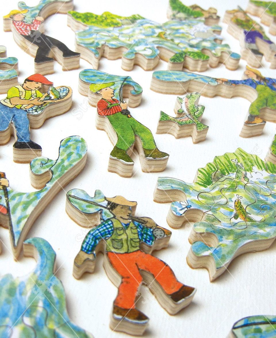 Handmade Wooden Jigsaw Puzzles from Stave Puzzles