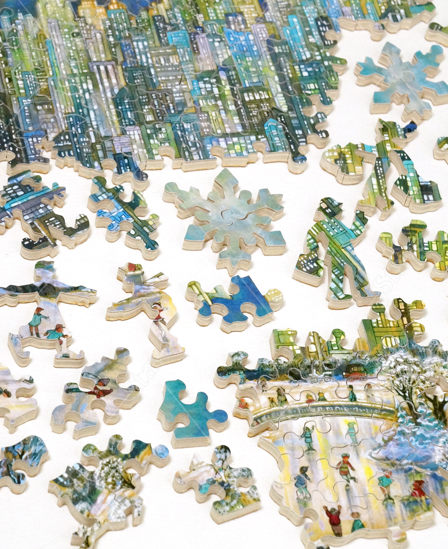 Snowtime In New York Jigsaw Puzzle | Stave Puzzles