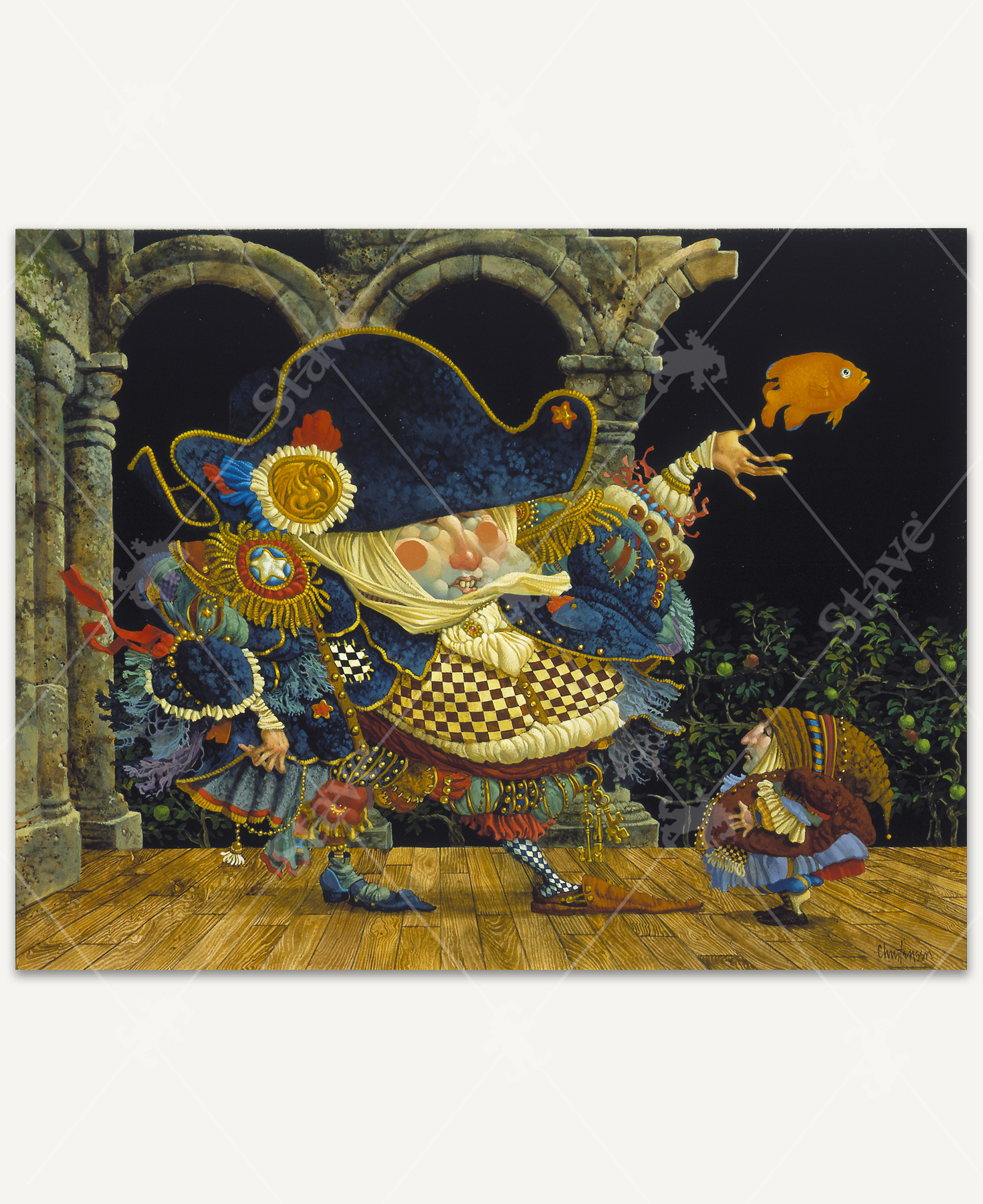 Great Garibaldi, a traditional puzzle - Stave Puzzles