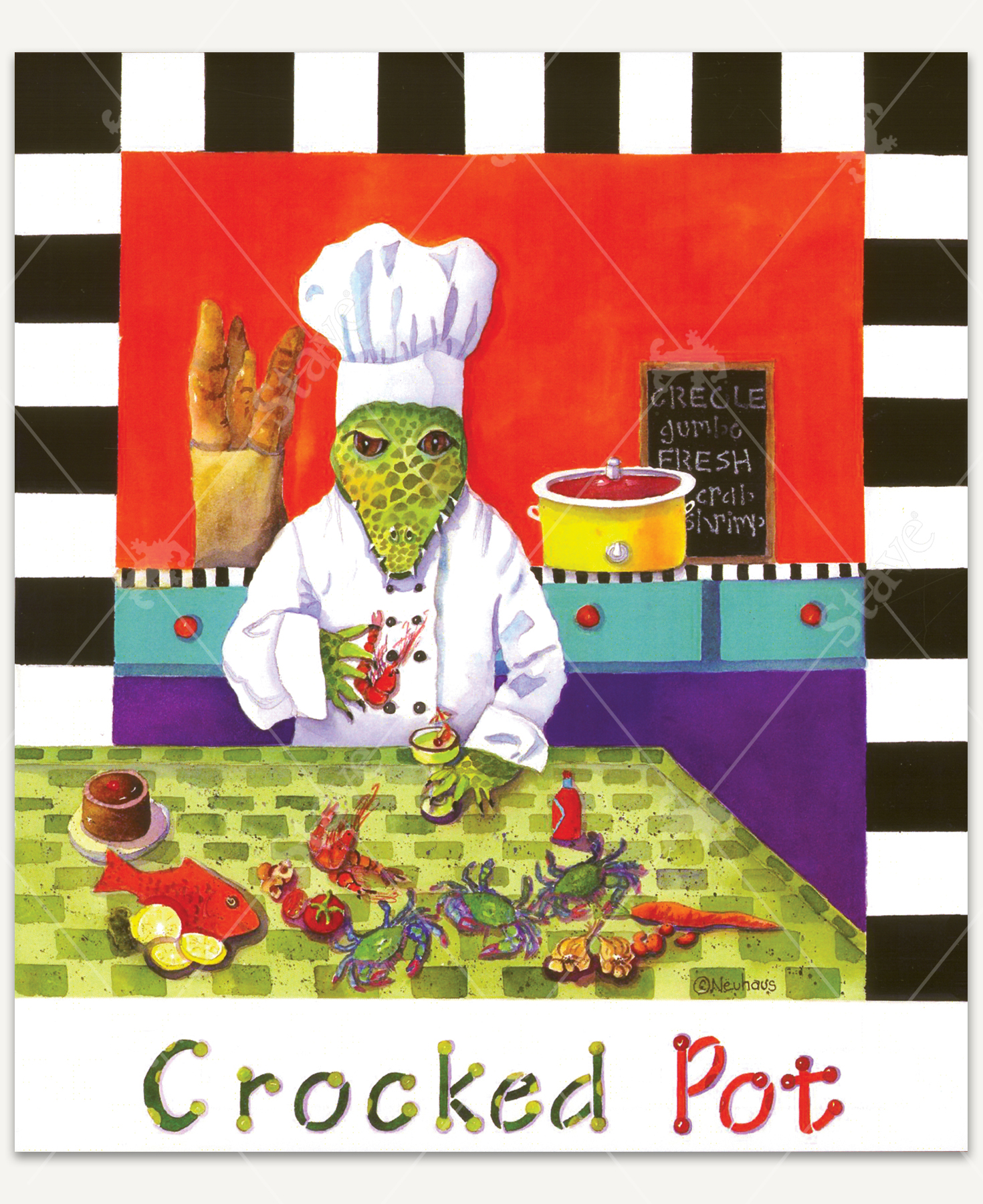 Crocked Pot, a traditional puzzle - Stave Puzzles