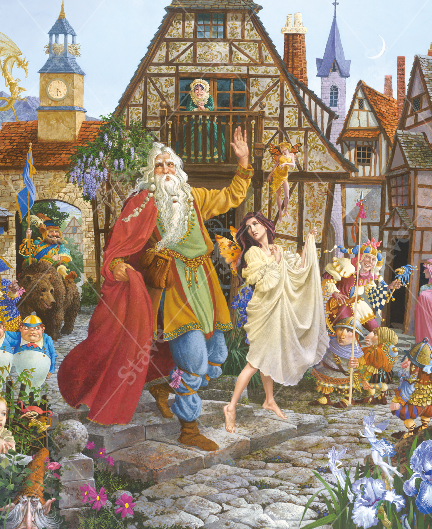 Return Of The Fablemaker, a traditional puzzle - Stave Puzzles