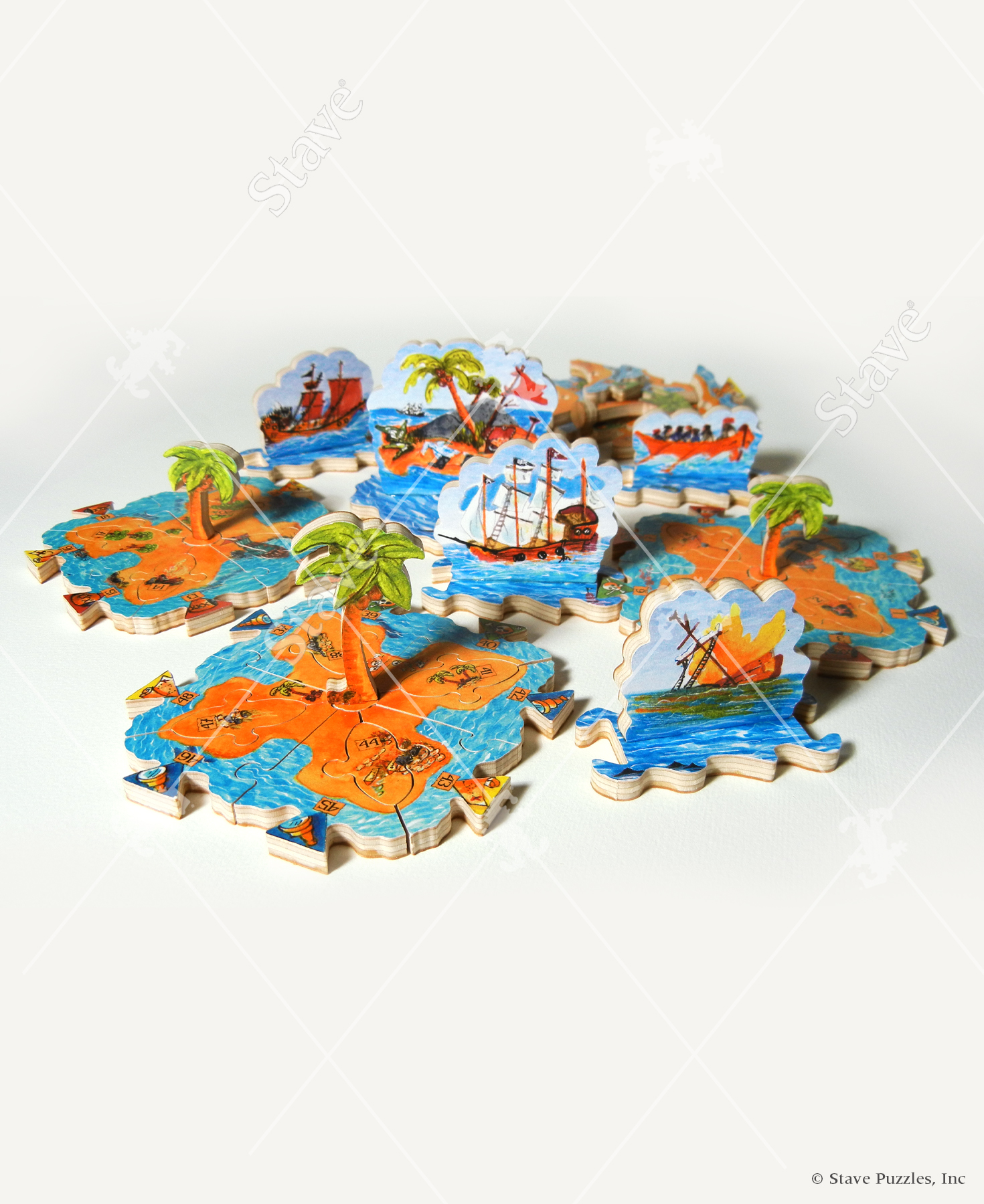 Devil's Triangles Jigsaw Puzzle | Stave Puzzles