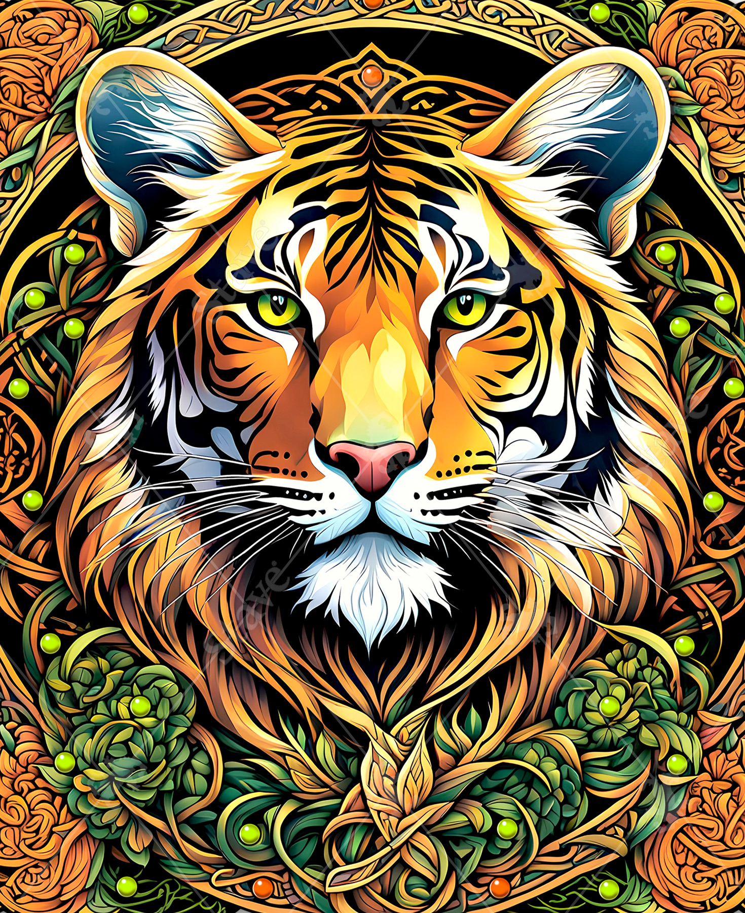The Celtic Tiger Jigsaw Puzzle | Stave Puzzles