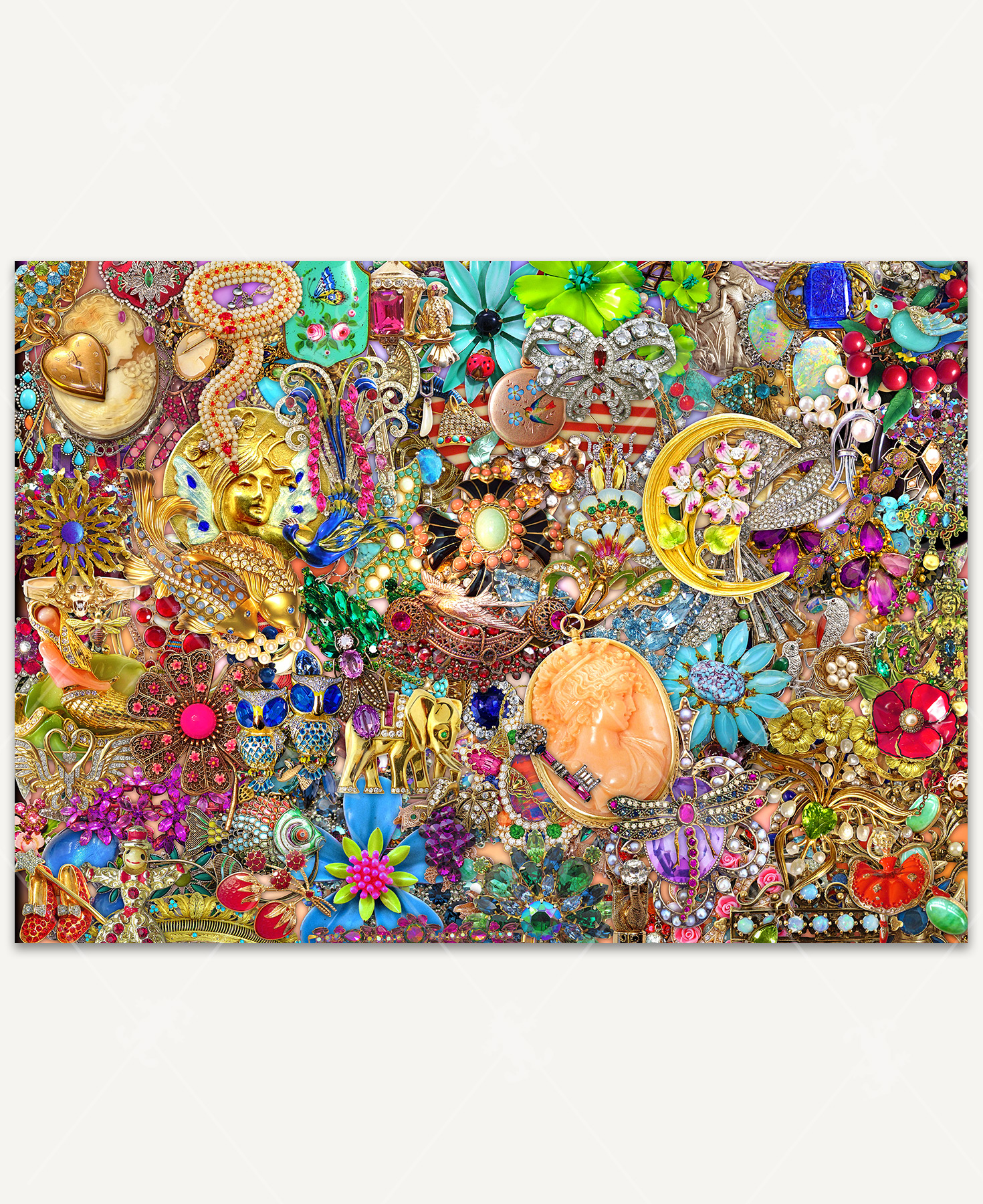 Jewelry Jumble Jigsaw Puzzle | Stave Puzzles