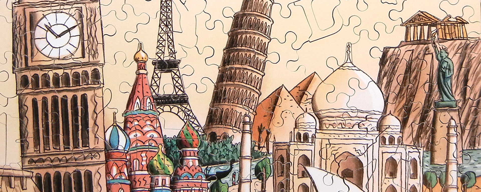 Themes - Architecture - World - Stave Puzzles