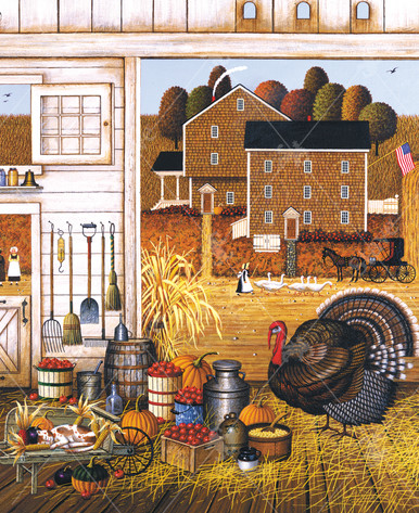 Turkey In The Straw Jigsaw Puzzle | Stave Puzzles
