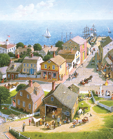 Chowder Town, a traditional puzzle - Stave Puzzles