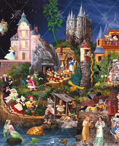 Faery Tales, a traditional puzzle - Stave Puzzles