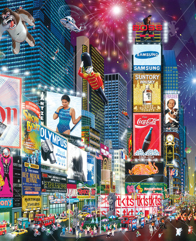 Times Square Parade, a traditional puzzle - Stave Puzzles