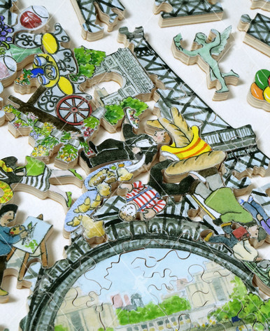 French Connection Jigsaw Puzzle | Stave Puzzles