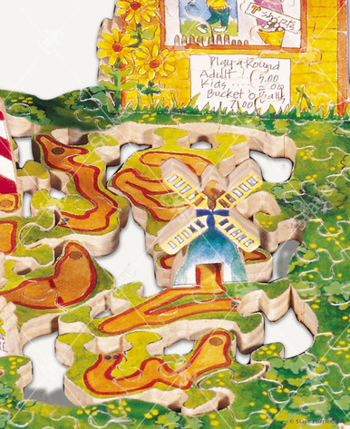 Putt Hutt Jigsaw Puzzle | Stave Puzzles