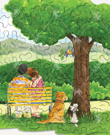 Loving The View Jigsaw Puzzle | Stave Puzzles
