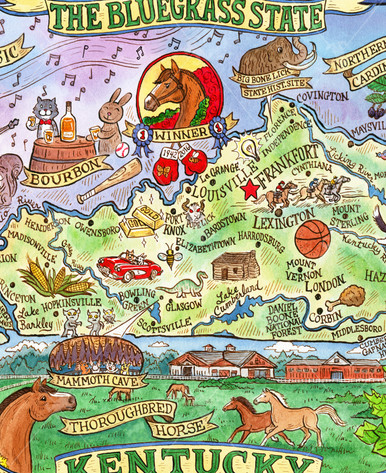 Kentucky, USA, a traditional puzzle - Stave Puzzles