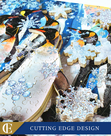 Snowflakes Cutting Edge Jigsaw Puzzle | Stave Puzzles