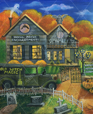 Halloween Hocus Pocus Jigsaw Puzzle | Stave Puzzles