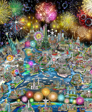 Celebrating Our World Jigsaw Puzzle | Stave Puzzles
