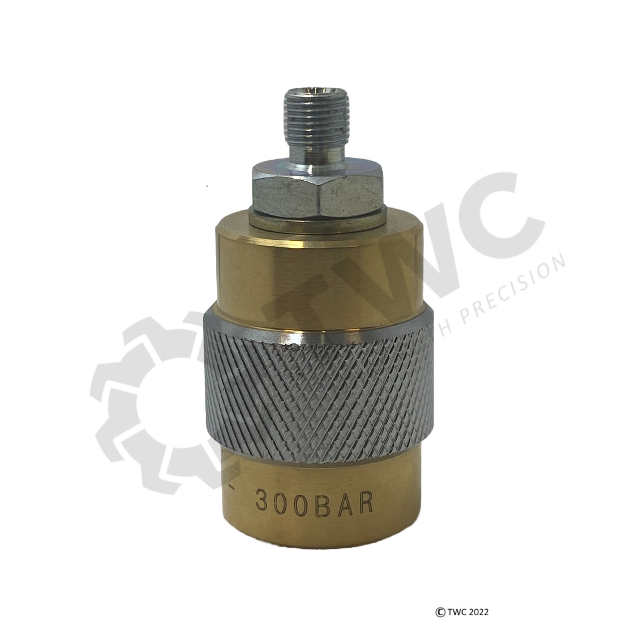 PW202 DIN female connector to 1/8" BSP male. Allows male DIN fittings ...