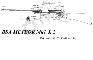 BSA Meteor Mk 1 (Diagram Download)