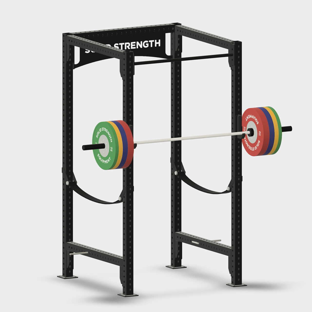 Solid Strength Goliath Fold Back Squat Rack Stringer (pair) - SOLID ...