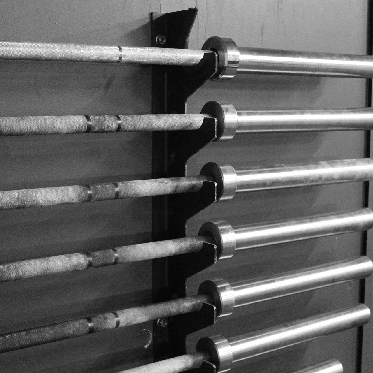 BARBELL + PLATE STORAGE | SOLID STRENGTH EQUIPMENT