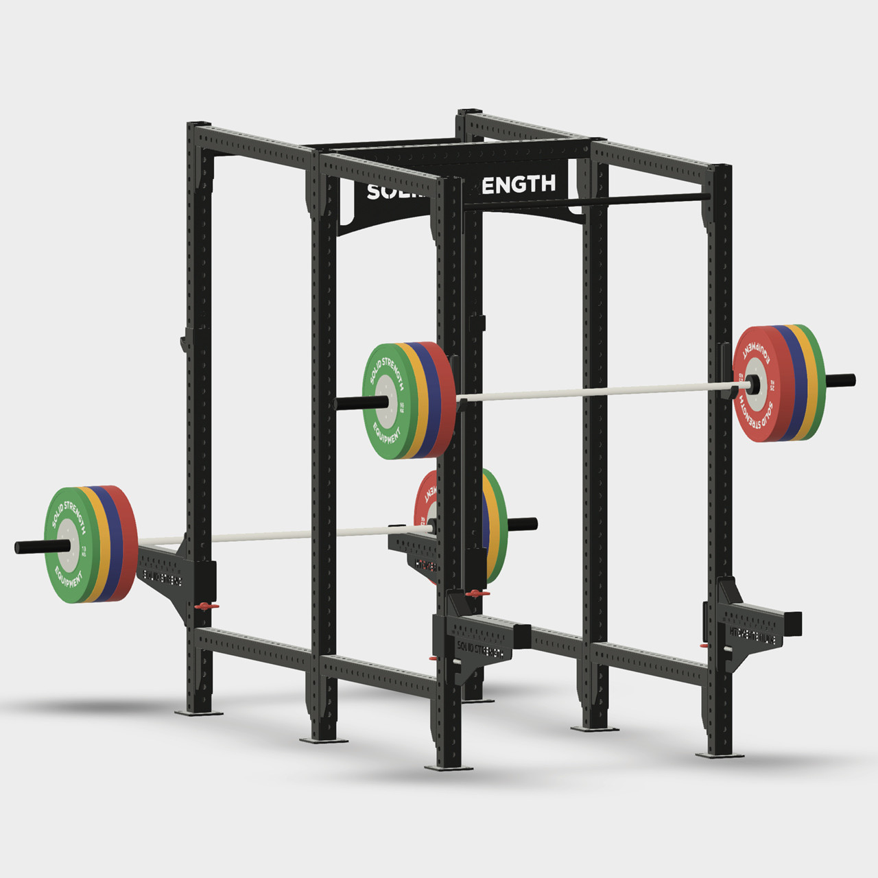 Solid Strength Goliath Fold Back Squat Rack Stringer (pair) - SOLID ...