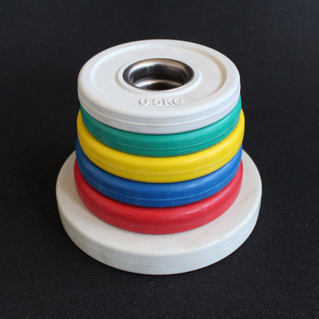 Solid Strength 10kg Colour Olympic Incremental Plate Set - SOLID ...