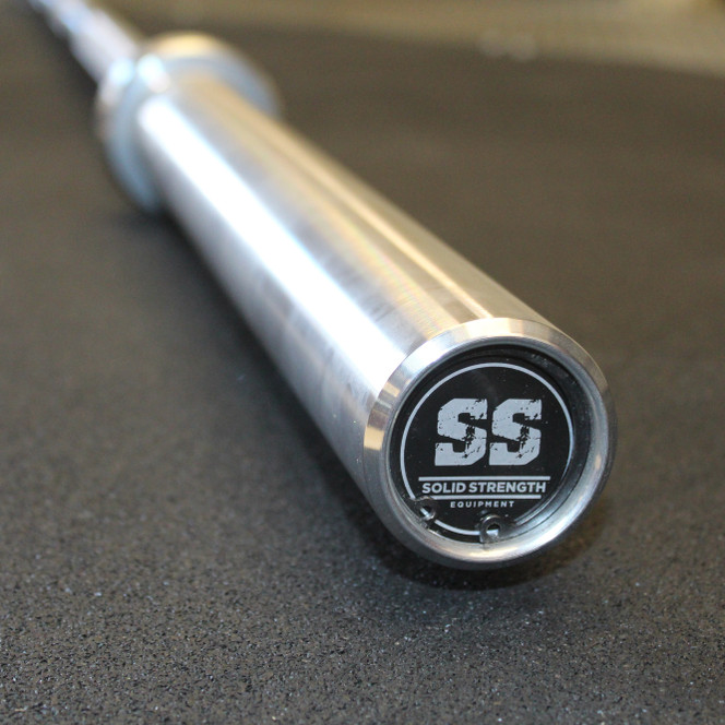Solid Strength 20kg Powerlifting Barbell - SOLID STRENGTH EQUIPMENT