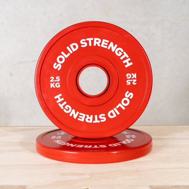 Solid Strength 15kg Colour Friction Grip Olympic Incremental Plate Set ...