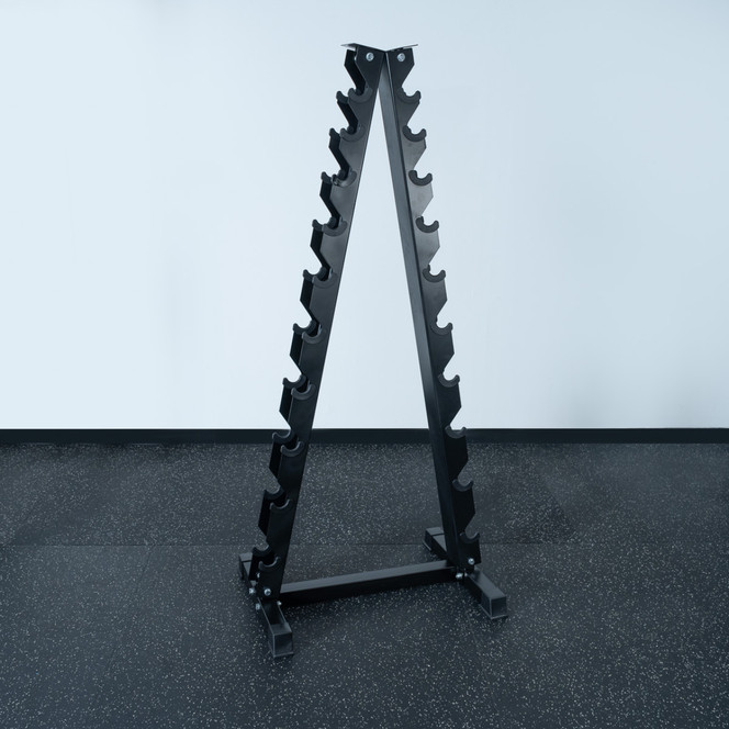 Solid Strength 1kg-10kg Hex Dumbbell Set + Rack | SOLID STRENGTH EQUIPMENT