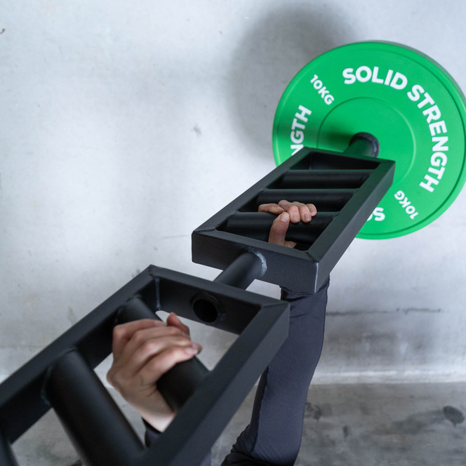 Solid Strength Olympic Football Multi-Grip Barbell - SOLID STRENGTH ...
