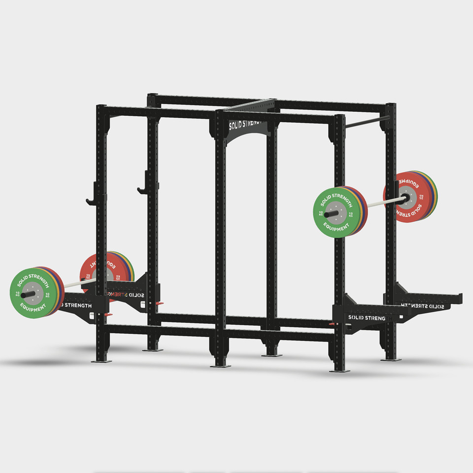 Solid Strength Goliath Fold Back Squat Rack Stringer (pair) - SOLID ...