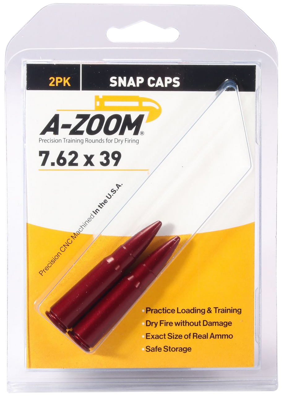 A-zoom Rifle, Azoom 12234 Snap Caps 7.62x39 2pk