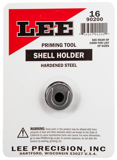 Lee Shell Holder, Lee 90200 Shell Holder #16 Ap Only