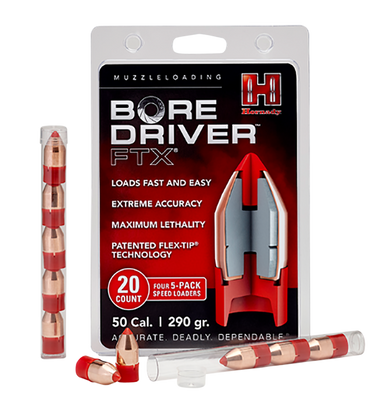 Hornady Bore Driver, Horn 67713 50c 290 Ftx Bore Drvr 20/10