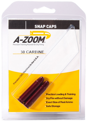 A-zoom Rifle, Azoom 12225 Snap Caps 30 Car 2pk